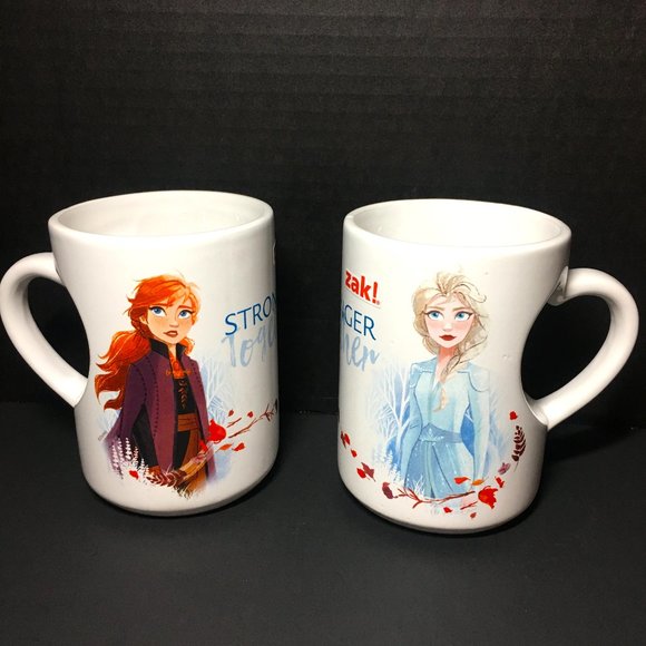 Zak | Other | Frozen Elsa Anna Stronger Together Zak Mugs 2 | Poshmark